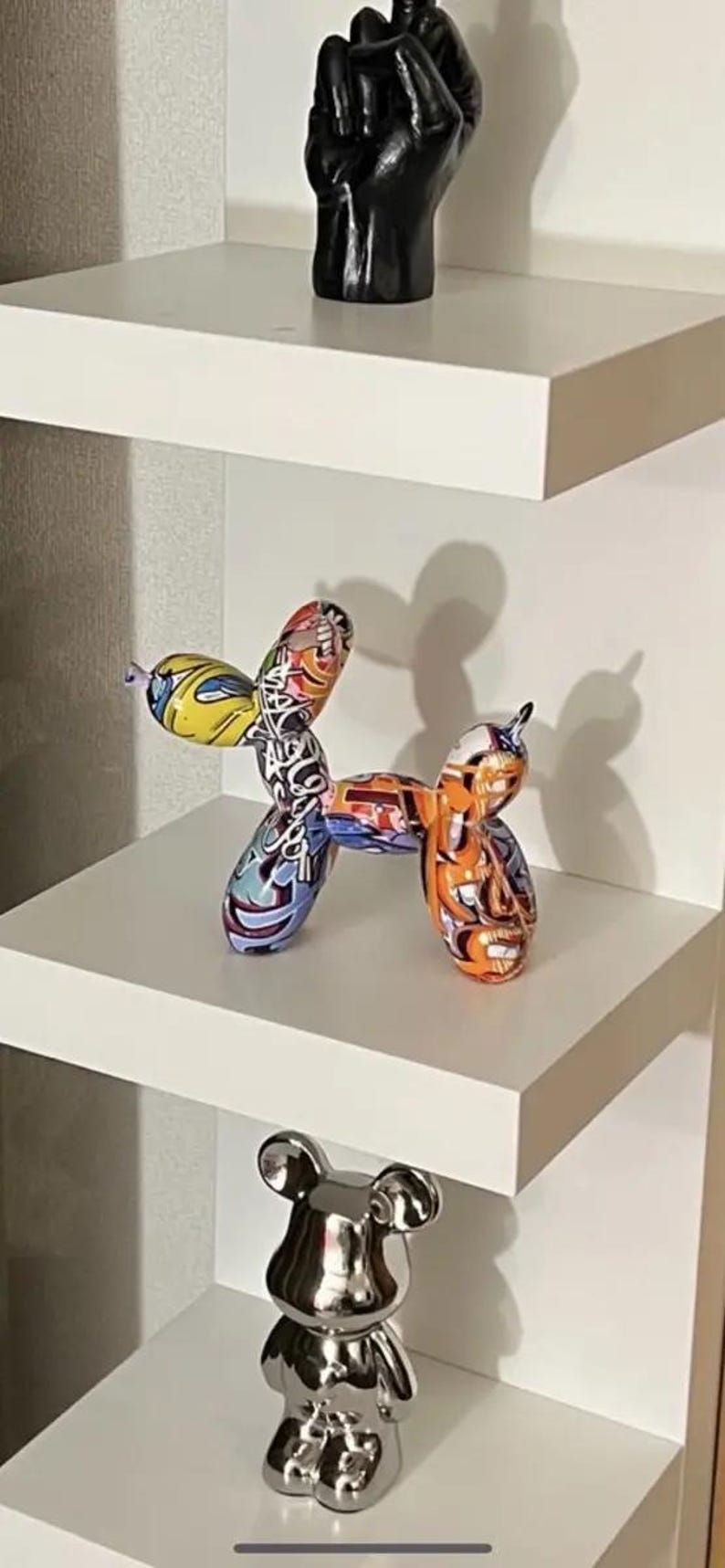 Resin Balloon Dog Ornament: Nordic Modern Home Decor - Etsy