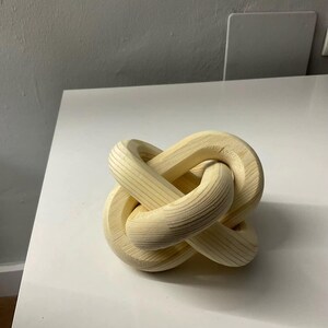 Hand Carved Wooden Chain Decoration for Home Decor - Modern Farmhouse ...