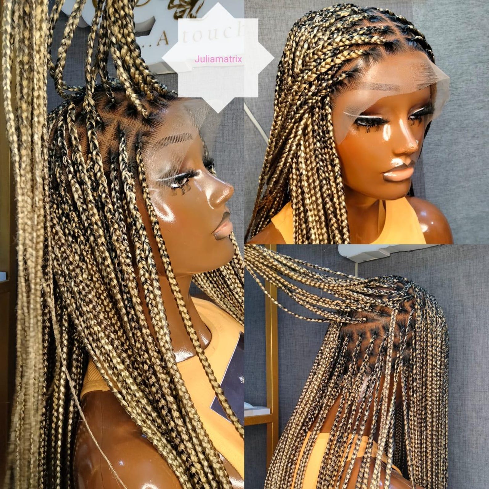 Gold Braids Made With Swiss Lace - Etsy
