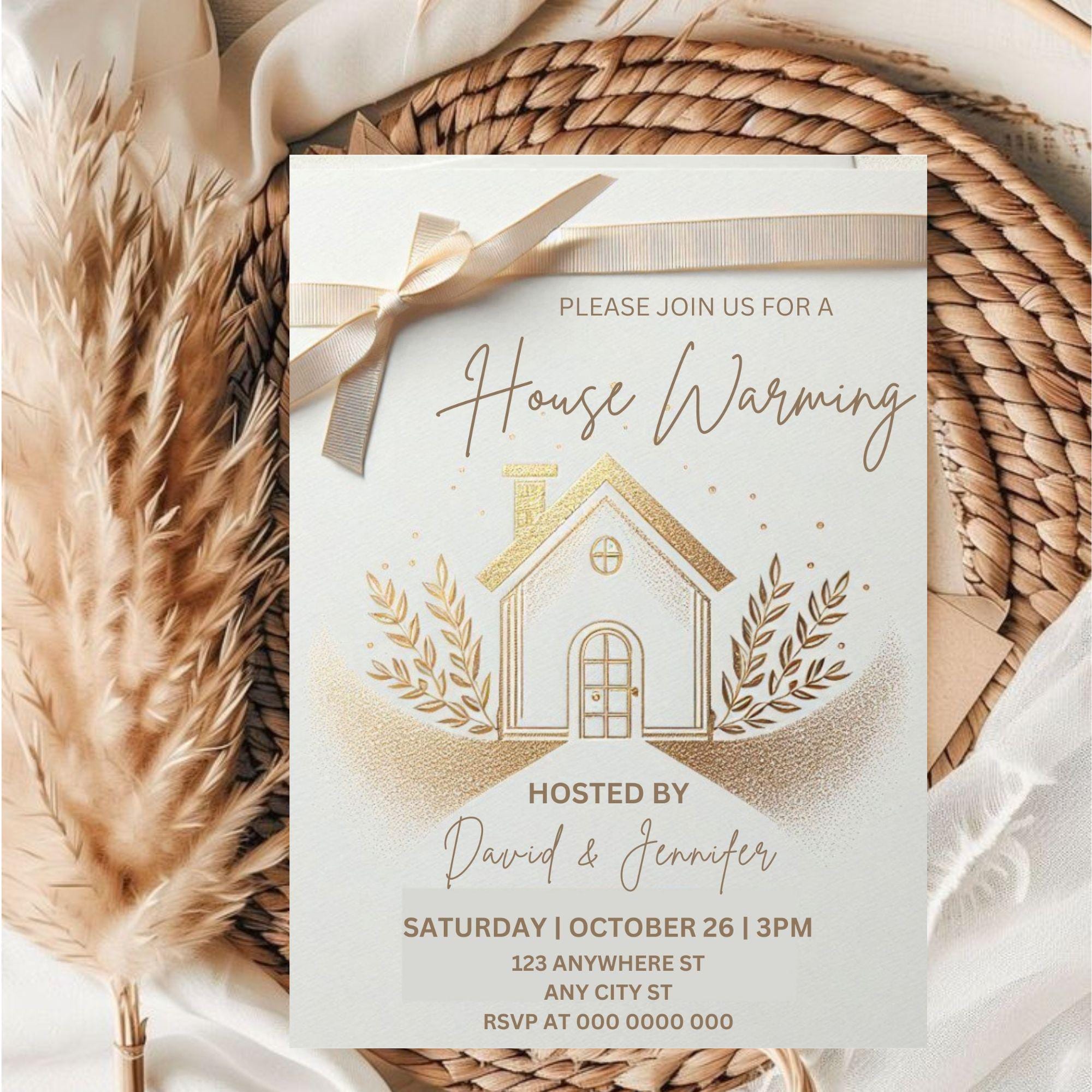 Editable Housewarming Invitation Template (5x7) (digital Download) - Etsy