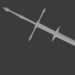 Zweihander Straight Sword Dark Souls STL for 3D Printing Cosplay ...