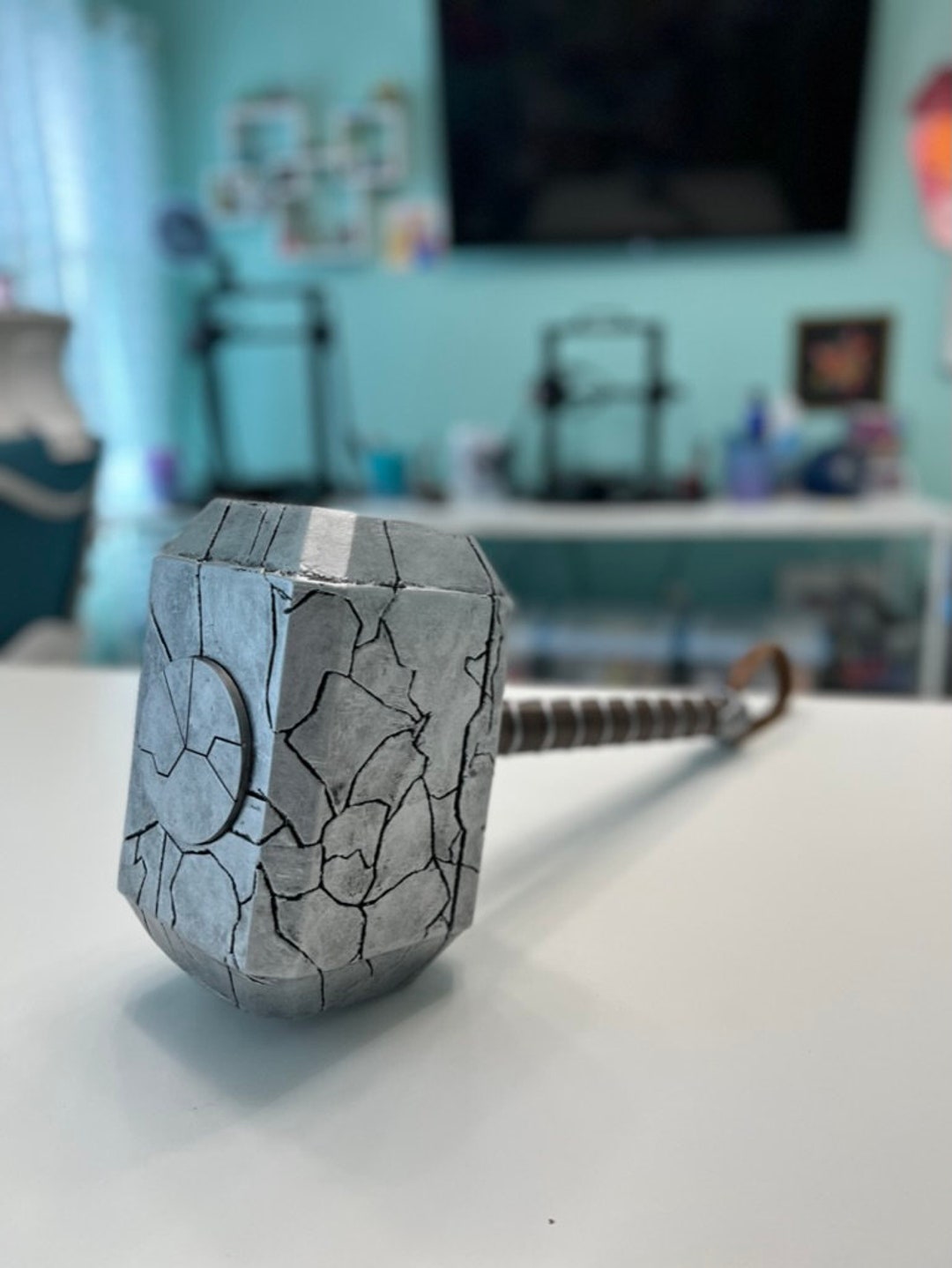 Mjolnir Cracked Version Marvel Thor Love and Thunder STL for 3D ...