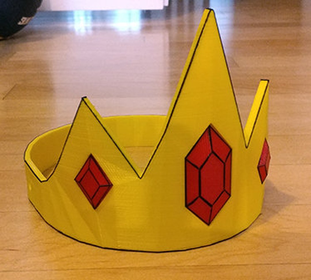 Ice King Crown Adventure Time STL for 3D Printing Cosplay Replica - Etsy