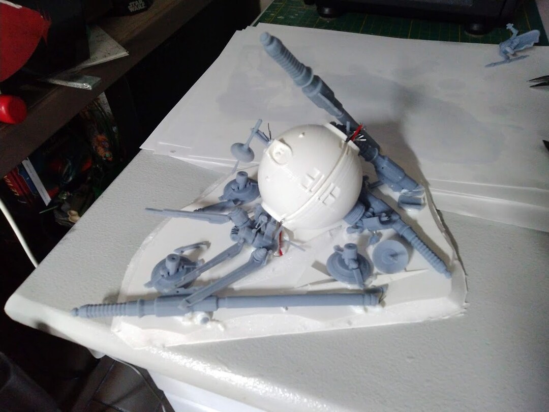 OG-9 Droid Walker Star Wars STL for 3D Printing Miniature Replica - Etsy