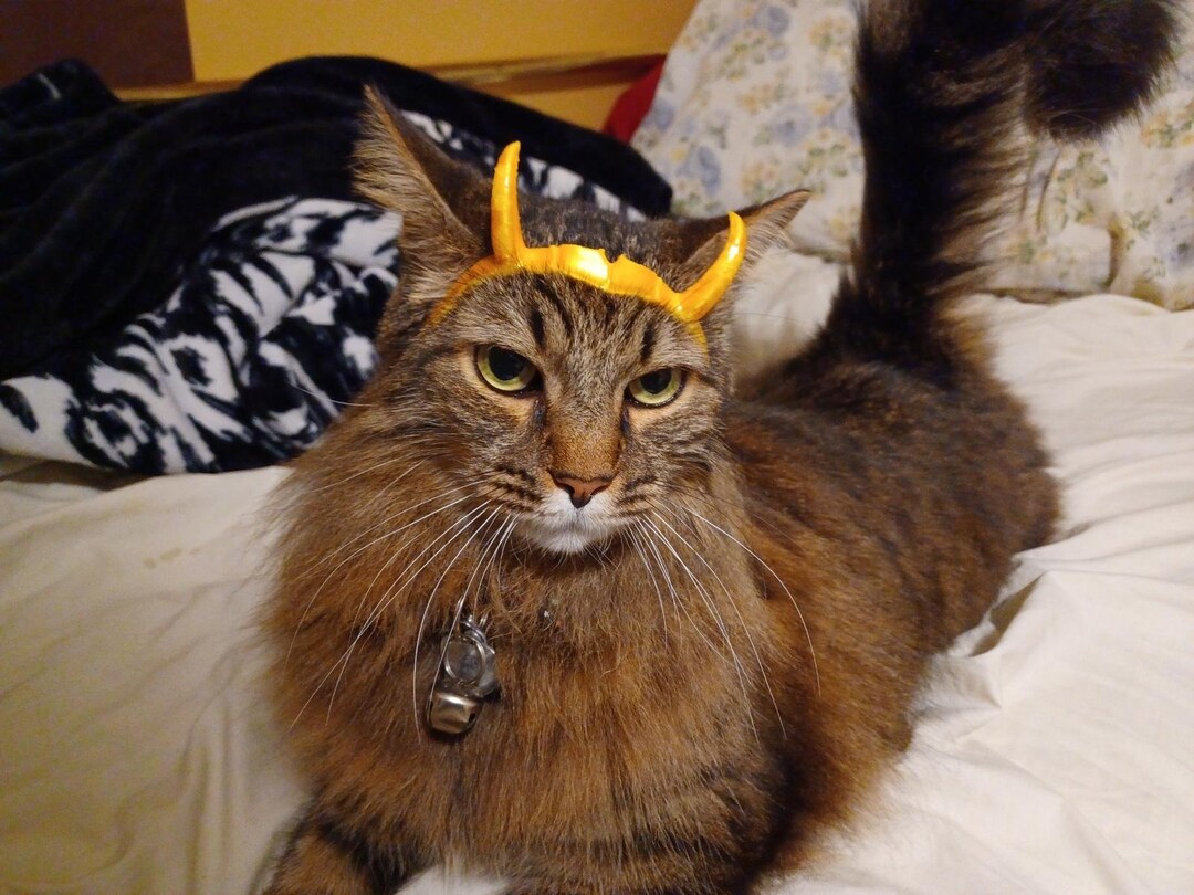 Cat Loki Variant Tiara Marvel Loki STL for 3D Printing Cosplay Replica ...