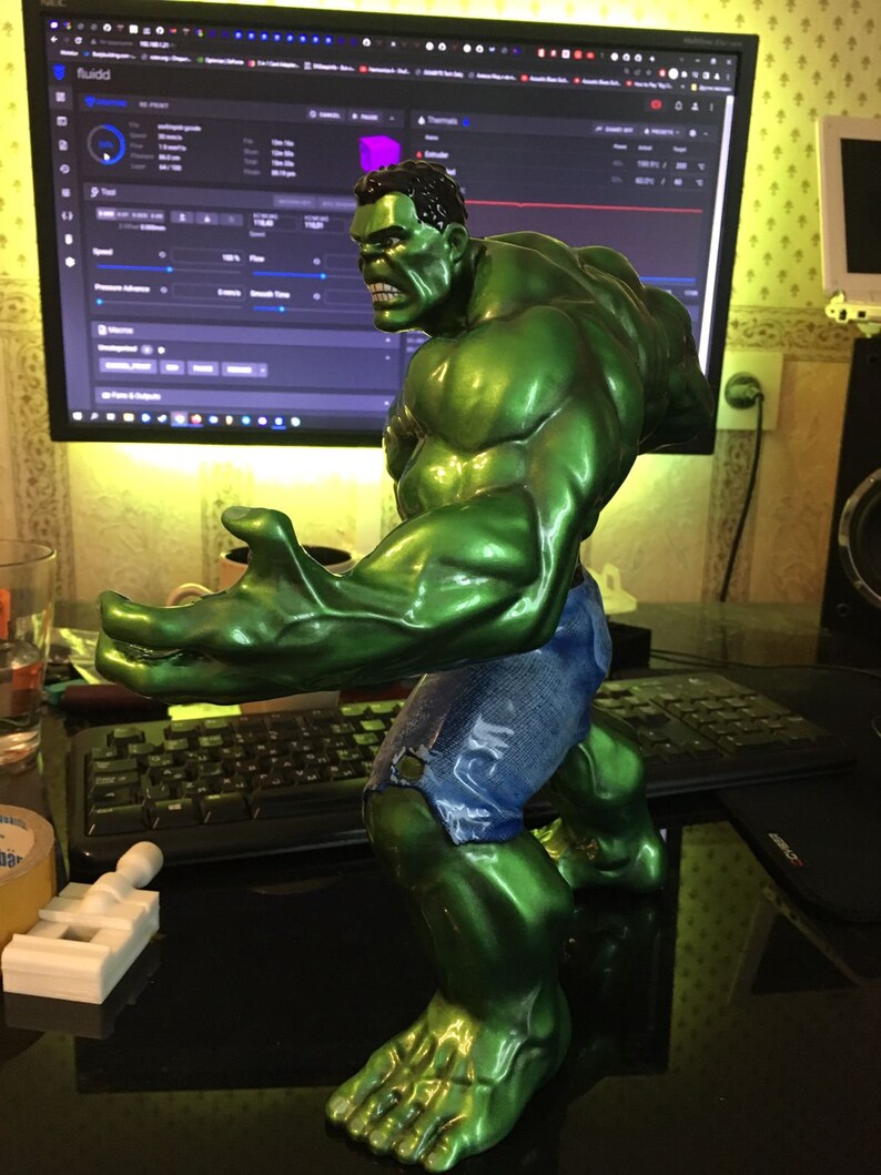 Hulk Statue Marvel Hulk STL for 3D Printing Cosplay Replica - Etsy