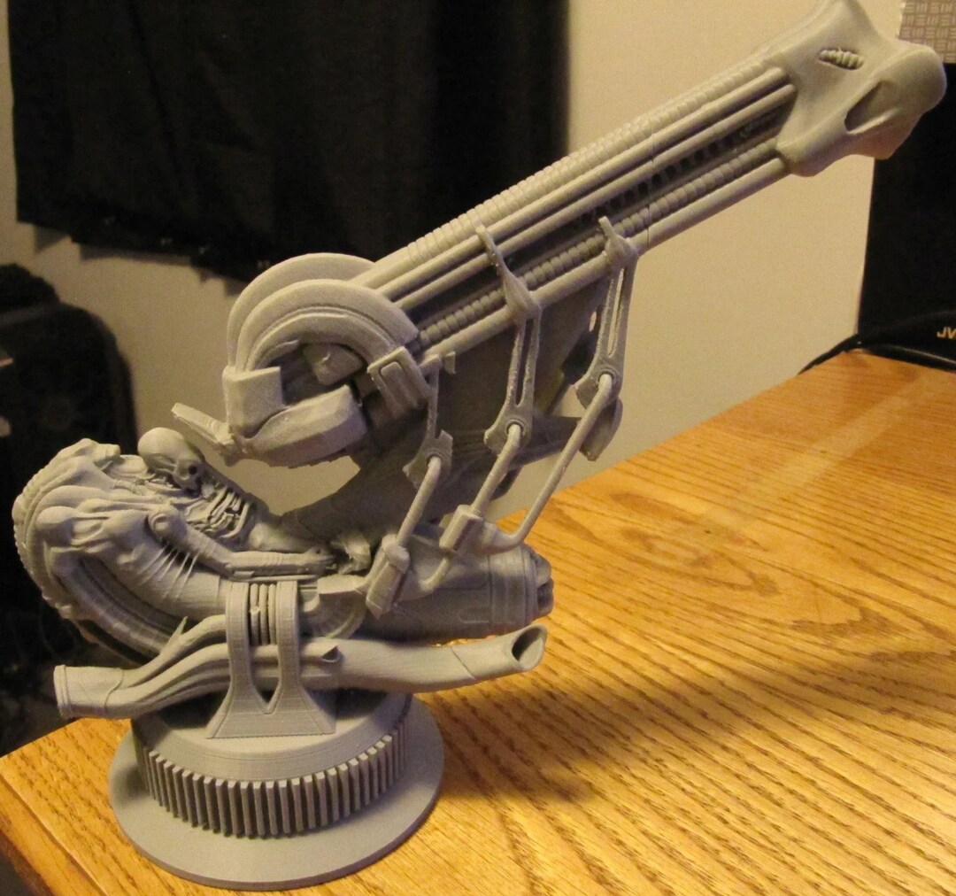 Space Jockey Statue Alien STL for 3D Printing Cosplay Replica - Etsy