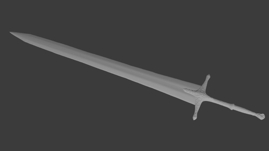 Lothric Knight Greatsword Dark Souls STL for 3D Printing Cosplay ...