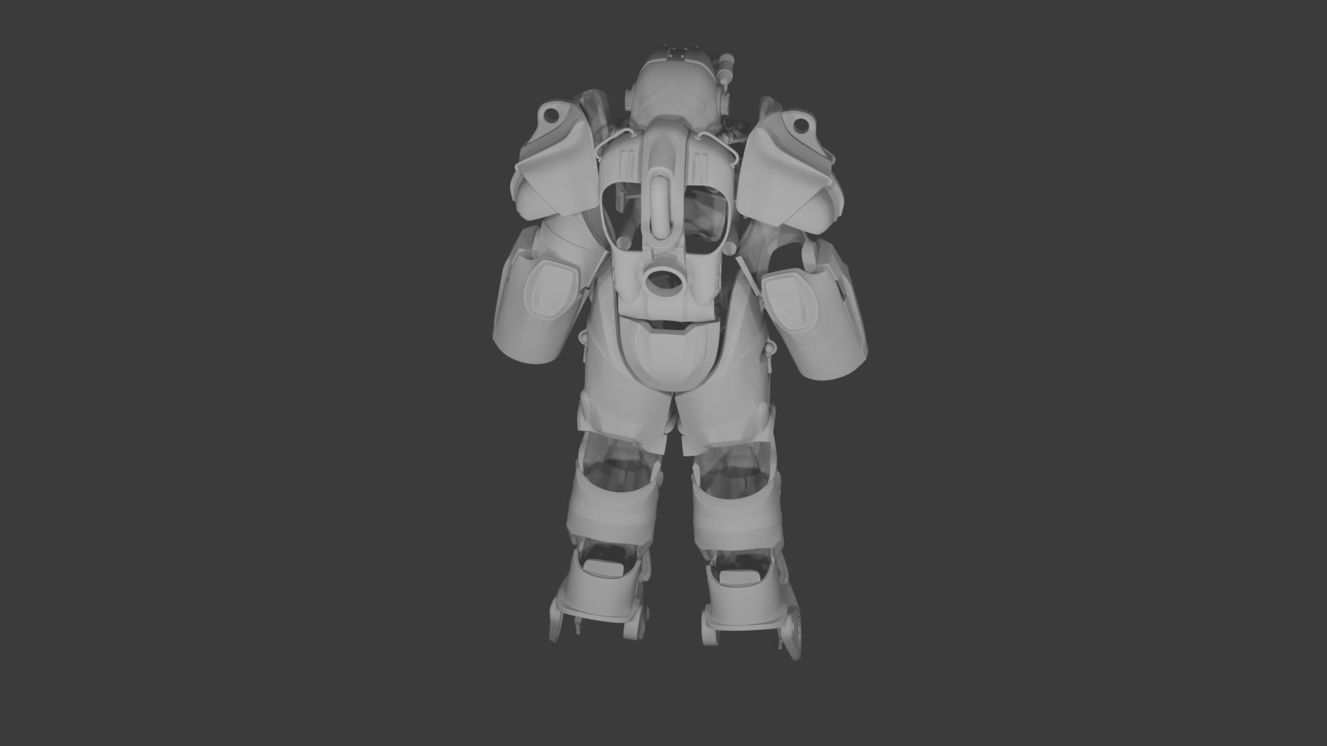 T-60 Power Armor Fallout Cosplay Replica 3D Printed - Etsy