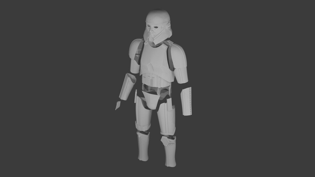 Captain Enoch Full Armor Set Star Wars STL for 3D Printing Cosplay ...
