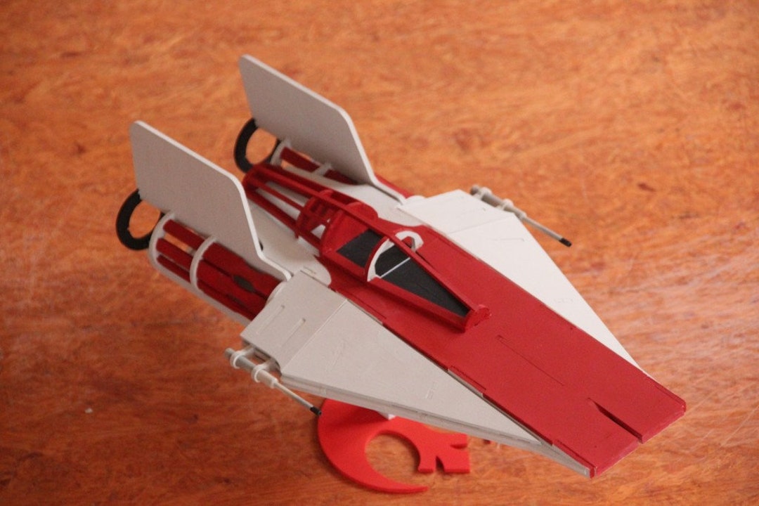A-wing Interceptor Star Wars STL for 3D Printing Cosplay Replica - Etsy