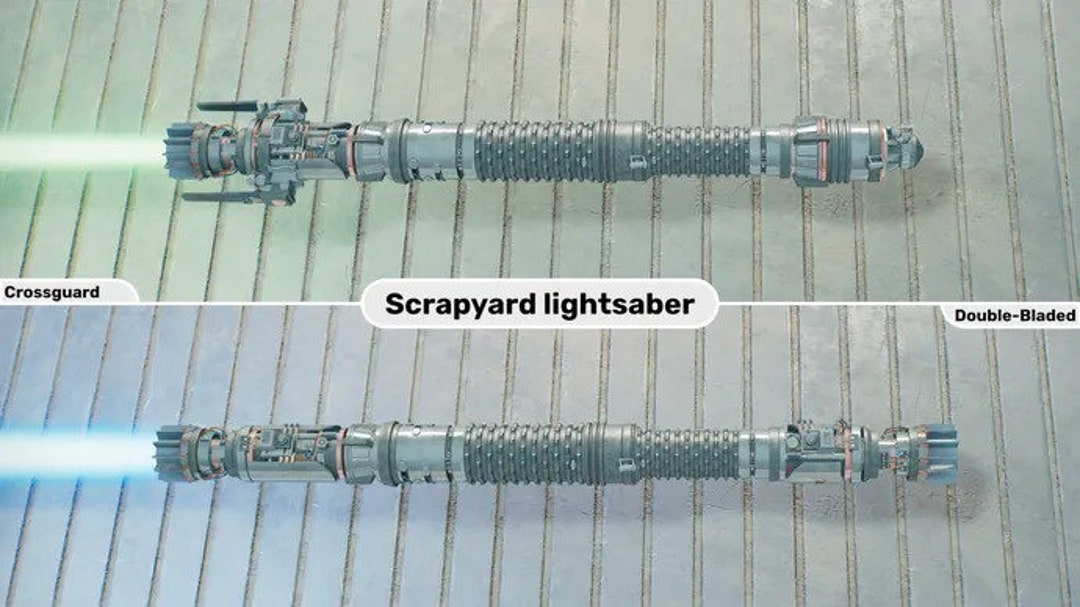 Scrapyard Lightsaber Star Wars Jedi Survivor STL for 3D Printing ...