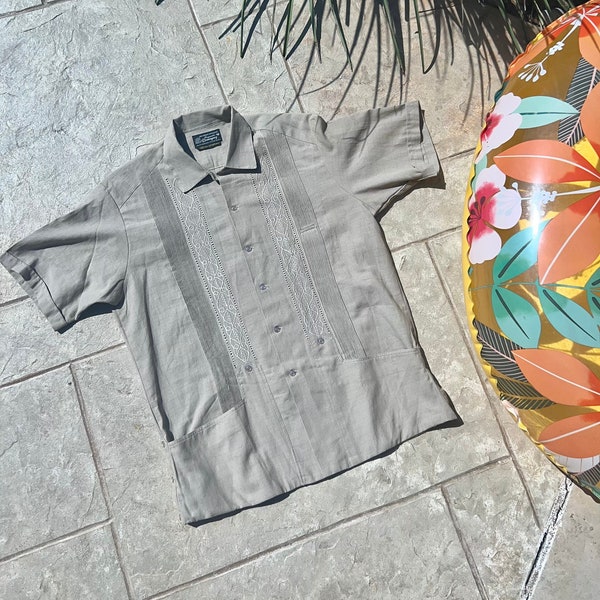 Traditional Guayabera Shirt - Etsy