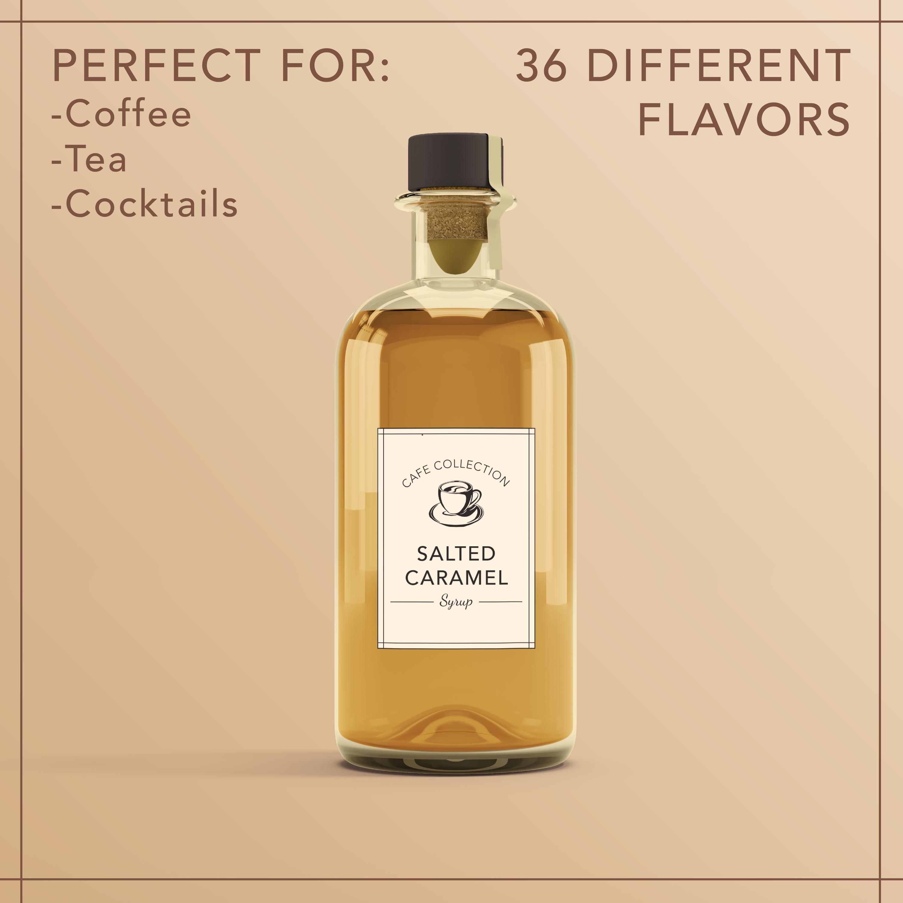 Printable Syrup Bottle Labels | for Coffee, Tea, Cocktails, Soda | Set ...