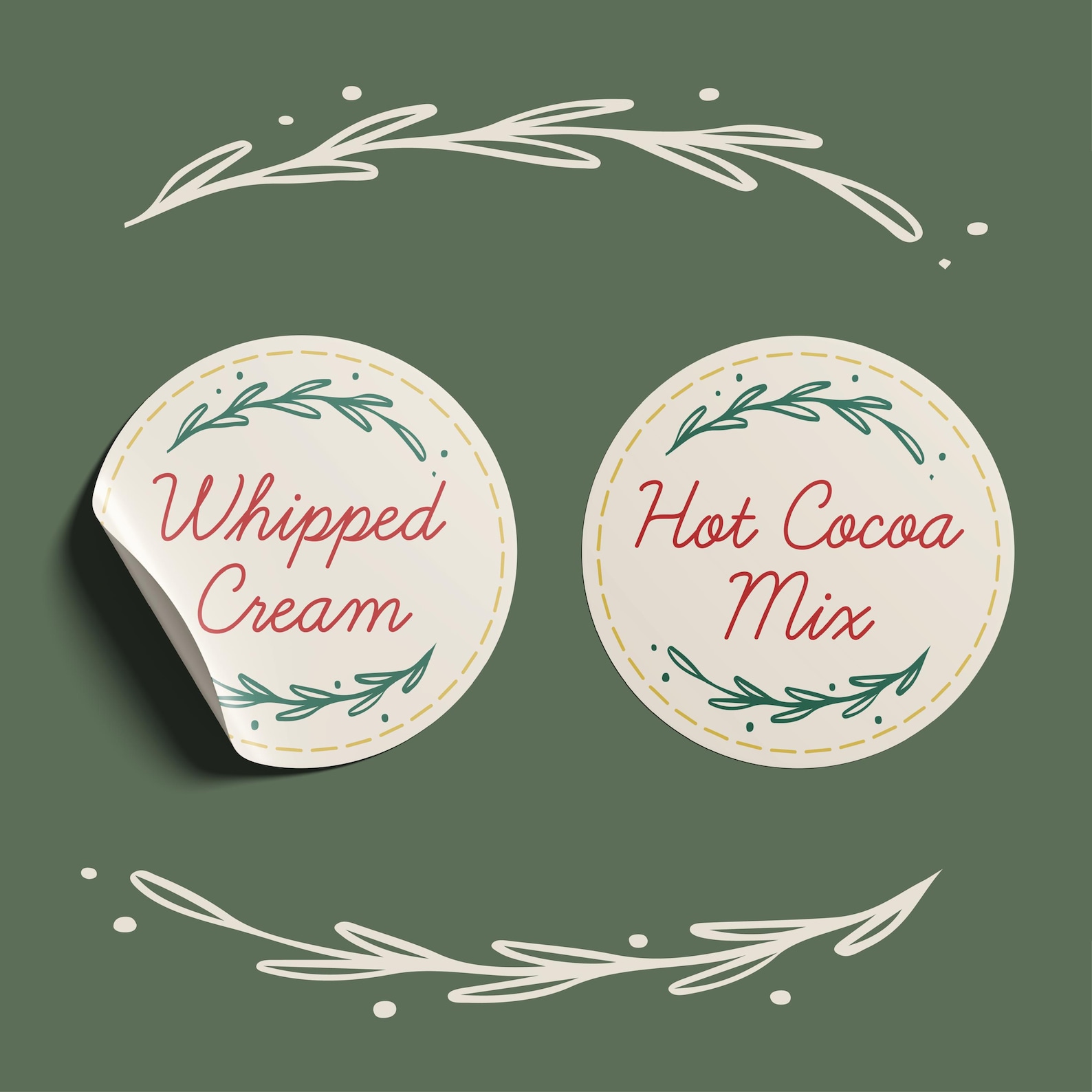 Printable Hot Chocolate Bar Label Kit | for Parties, Events, and ...