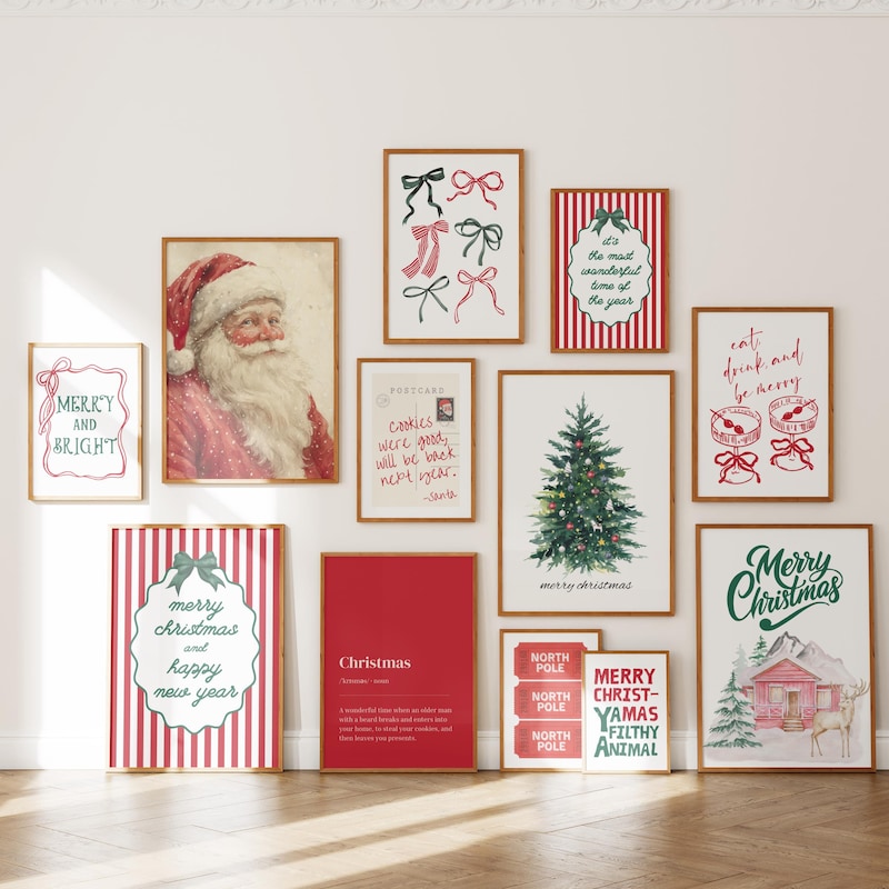 Funny Christmas Poster - Etsy