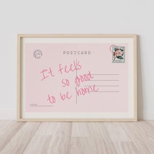 Vintage Postcard Poster: Retro Home Decor Print (digital Download - Etsy