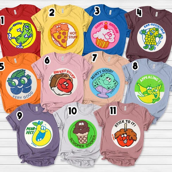 Stickers Shirts - Etsy