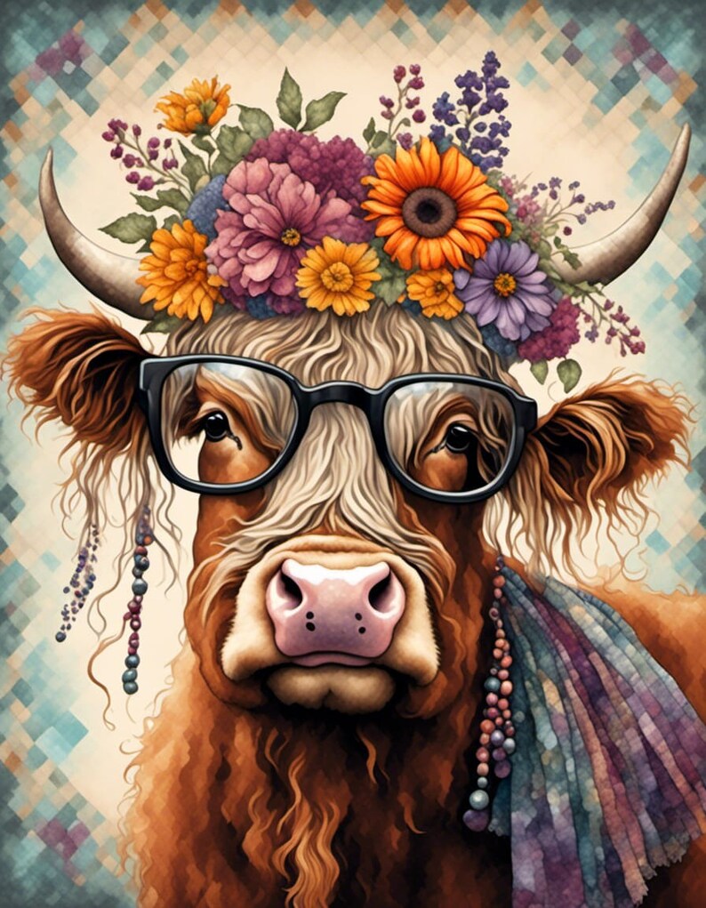 COWABUNGA HIGHLAND COW - Etsy