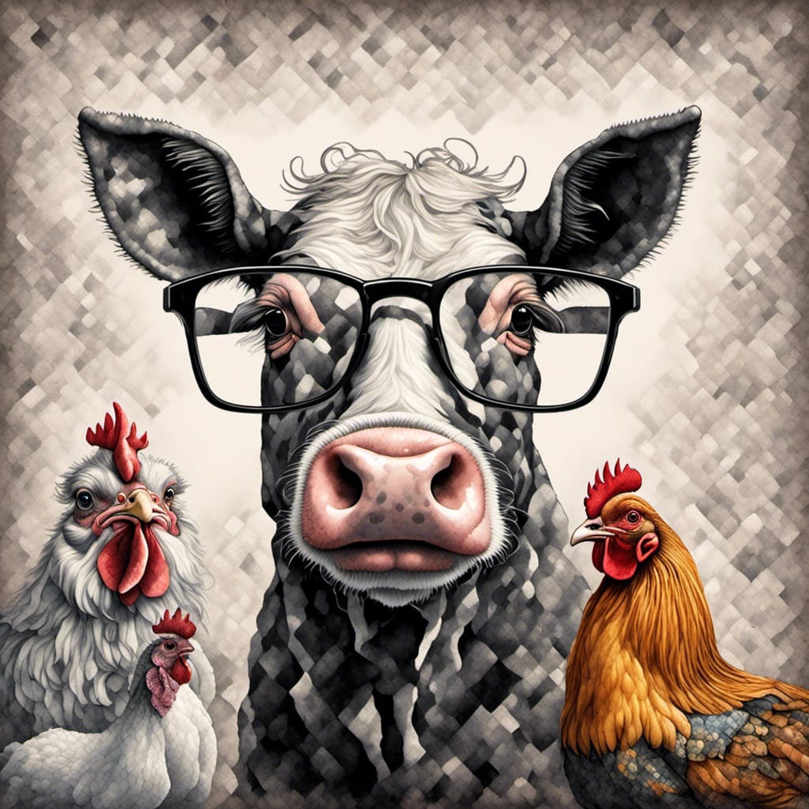 COWABUNGA HIGHLAND COW - Etsy