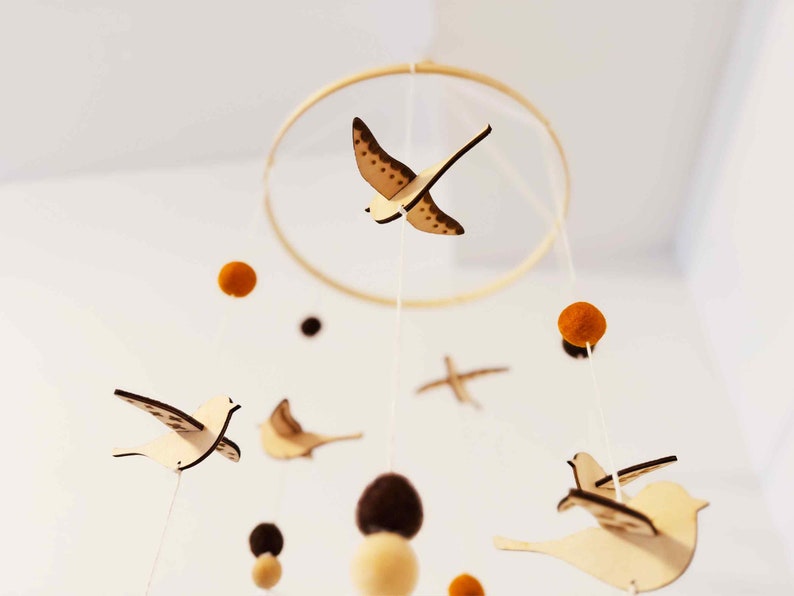 Lasercut Bird Mobile SVG Perfect for Your DIY Project to Welcome Baby ...