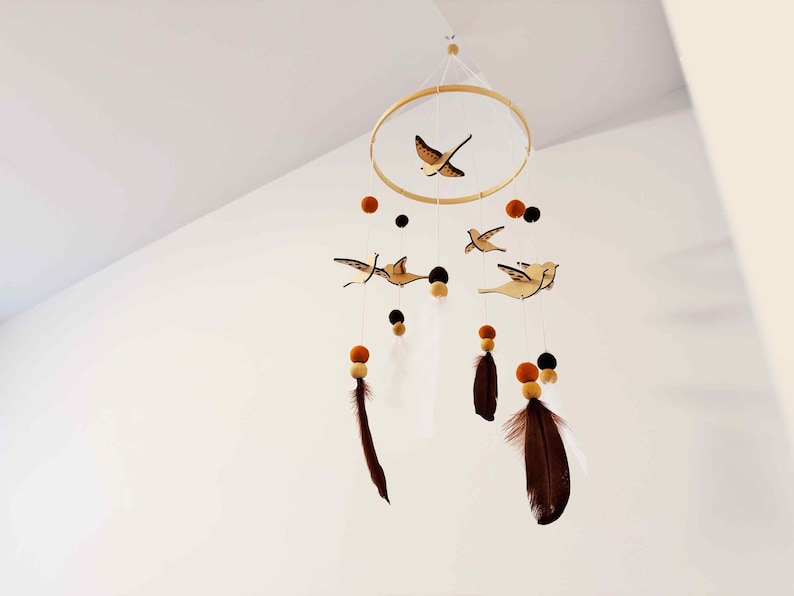 Lasercut Bird Mobile SVG Perfect for Your DIY Project to Welcome Baby ...