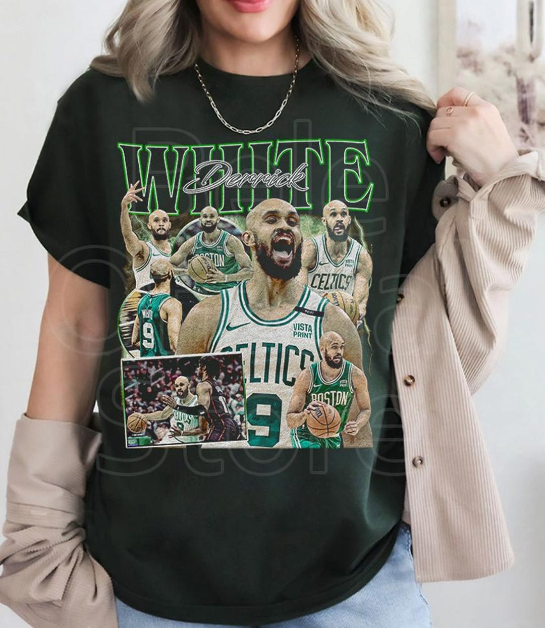 Derrick White Shirt, Bootleg Vintage Shirt, Unisex Shirt - Etsy