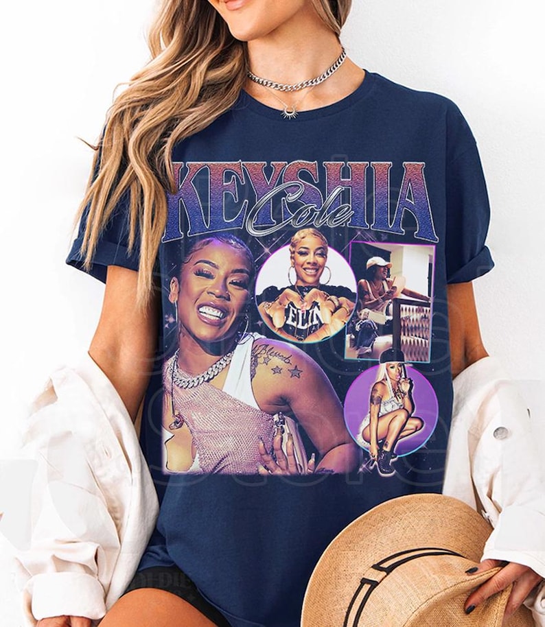 Keyshia Cole Shirt, Music Fan Gift, Singer Merch, Unisex Tee, Concert ...