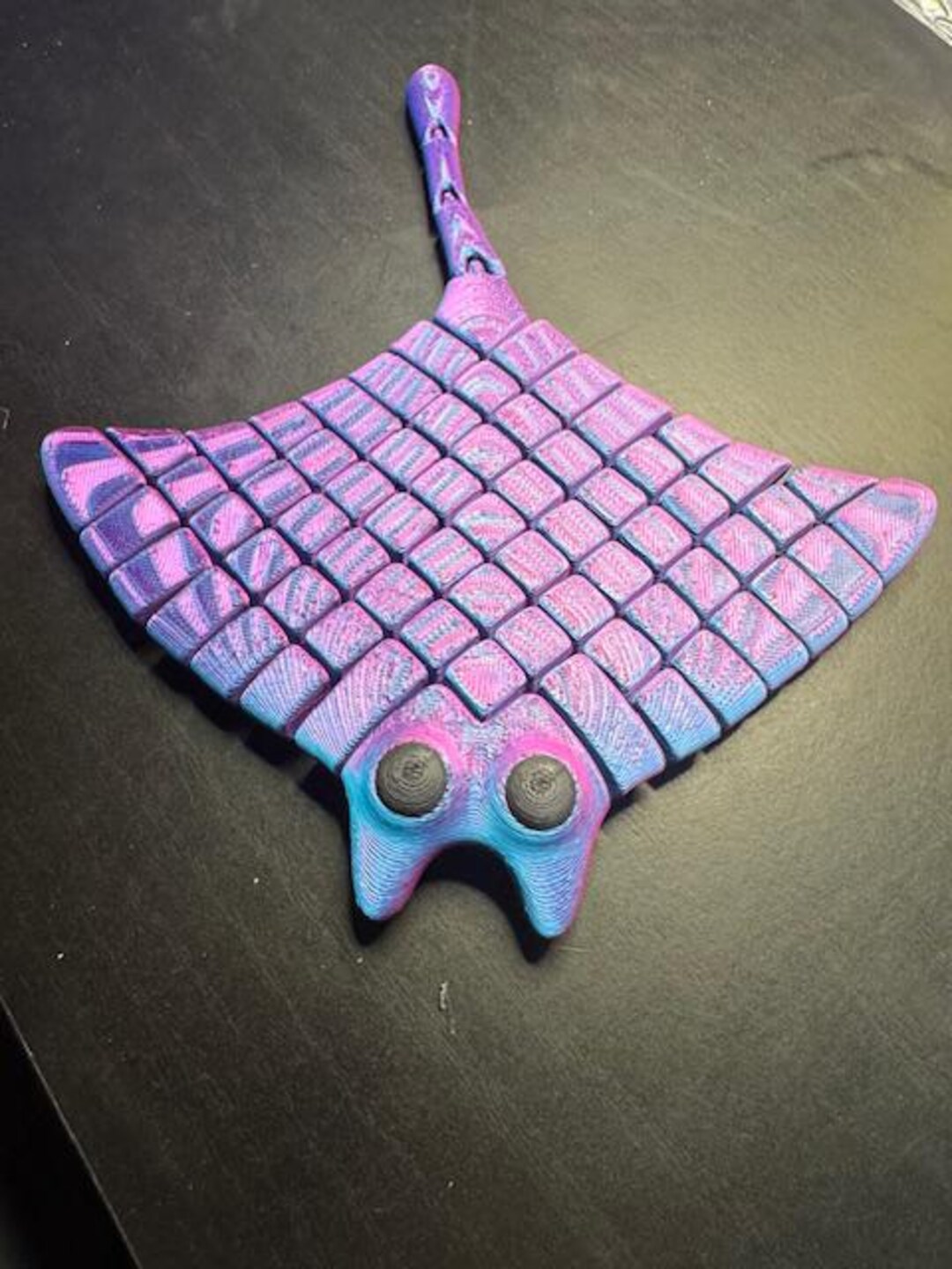 Articulated Manta Ray (sting Ray) Purple/blue - Etsy