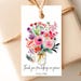Teacher Gift Tag Teacher Appreciation Tag Thank You for Helping Me Grow ...