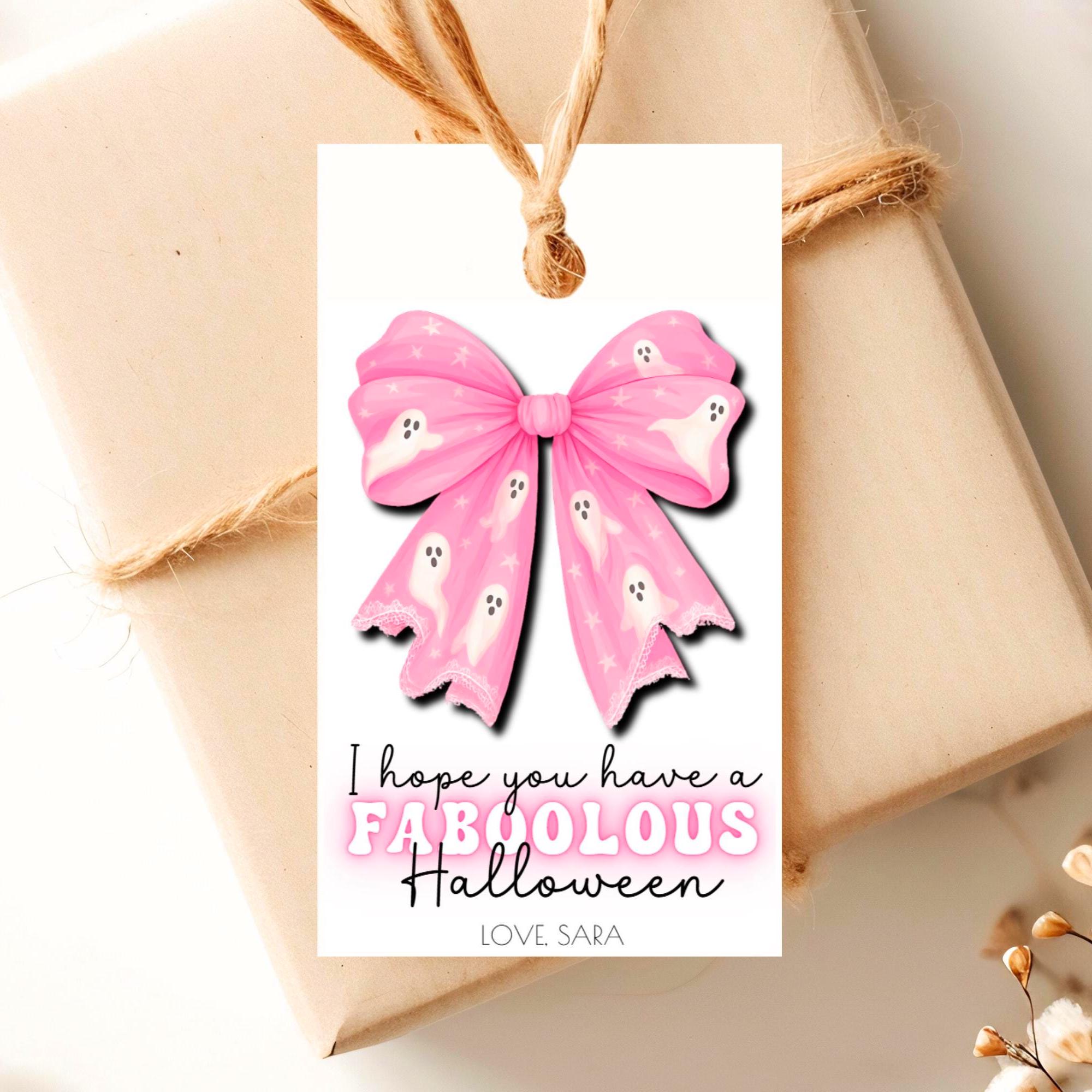 Halloween Gift Tag I Hope You Have a Faboolous Halloween Printable ...
