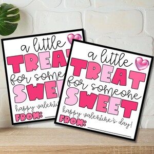 Valentines Day Gift Tag Gift Tag for Valentine's Day Happy Valentines ...