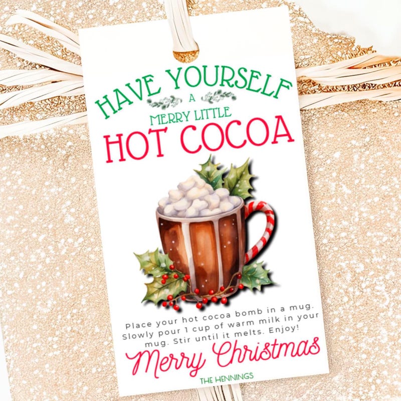 Hot Cocoa Mix - Etsy