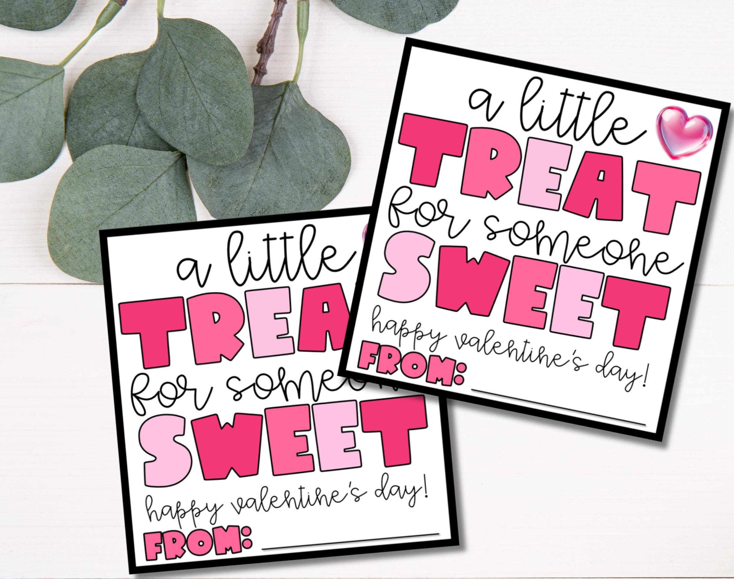 Valentines Day Gift Tag Gift Tag for Valentine's Day Happy Valentines ...