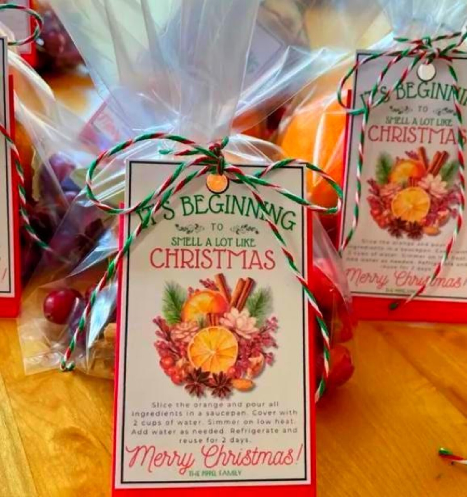 Christmas Potpourri Gift Tag Holiday Simmer Pot Tags It’s Beginning to ...