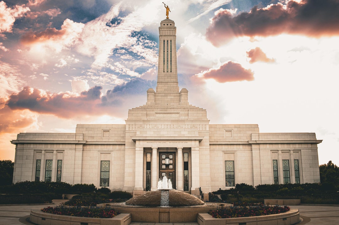 Indianapolis Indiana LDS Temple - Etsy