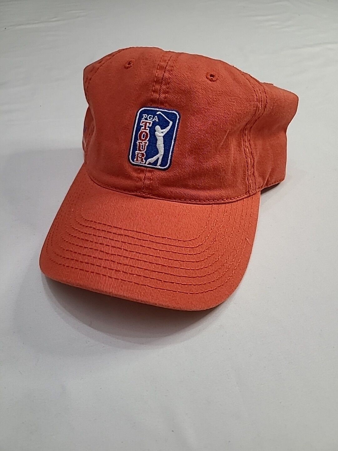 PGA Tour Hat Cingular Wireless Logo Strapback Orange Dad Cap the Game ...
