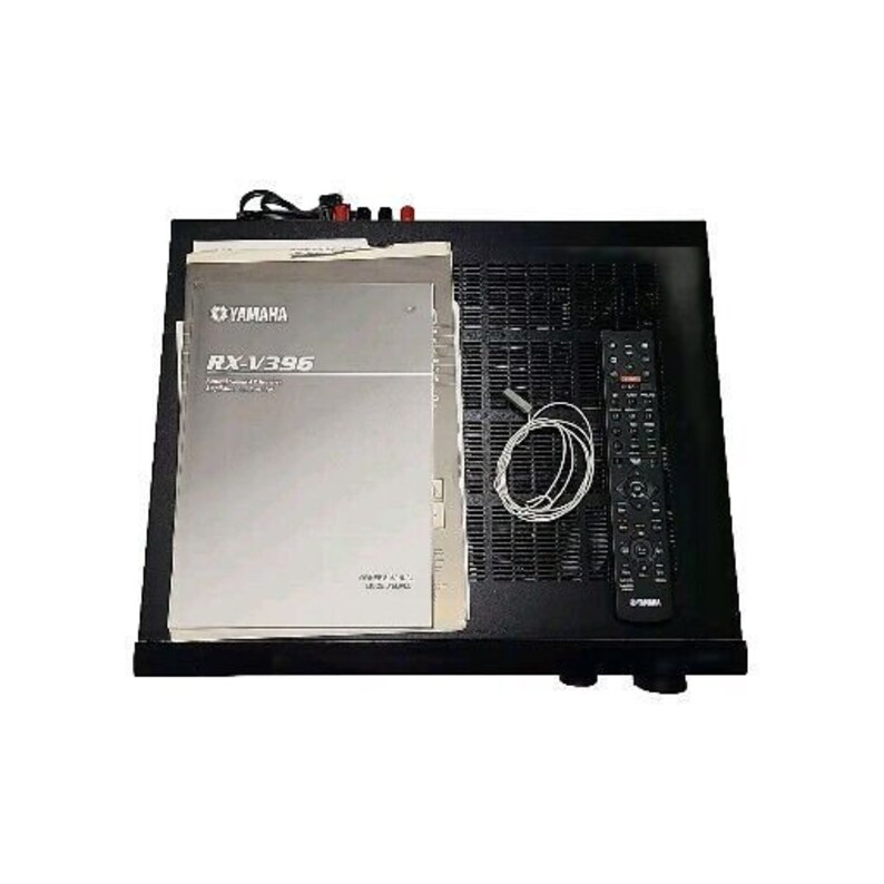 Yamaha RX-V396 Natural Sound Av Receiver W/ Remote Manuel Antenna Works ...
