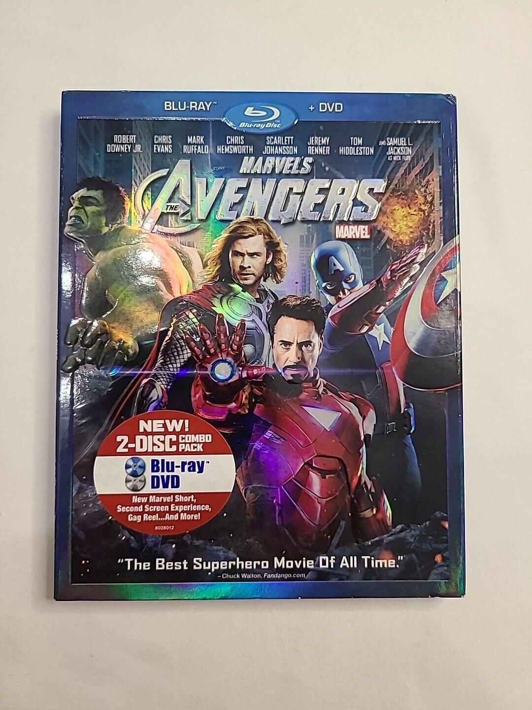 Marvel's the Avengers two-disc Blu-ray/dvd Combo in Blu-ray Packaging ...