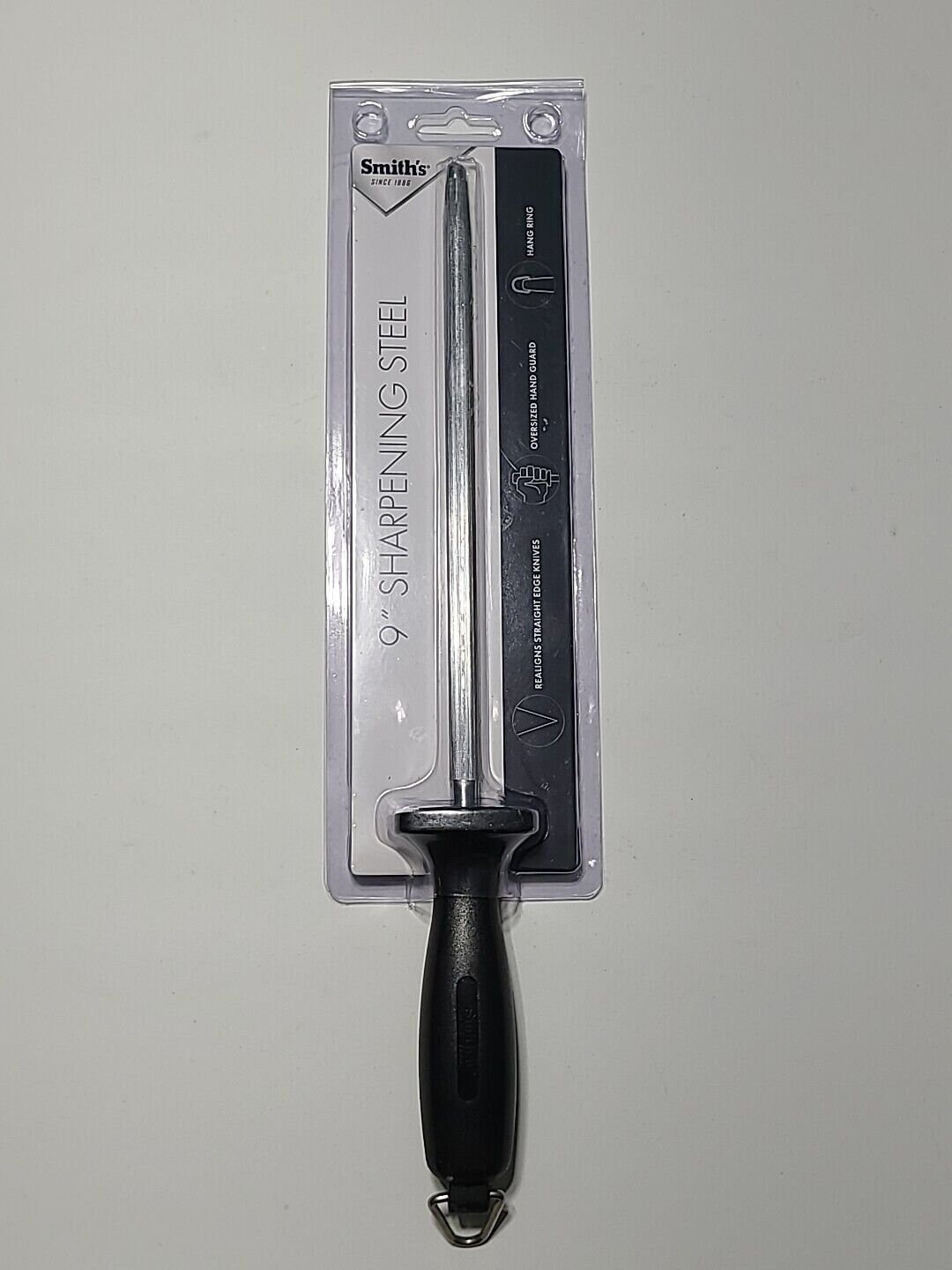 Smiths Honer Sharpeners Sharpening Steel Realign Straight Edge Blade ...