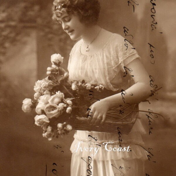 Sepia Postcard - Etsy