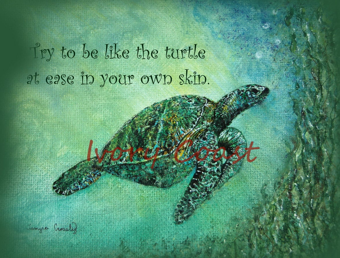 At Ease in Your Own Skin Quote. Digital, Download, Art, Kid, Child ...