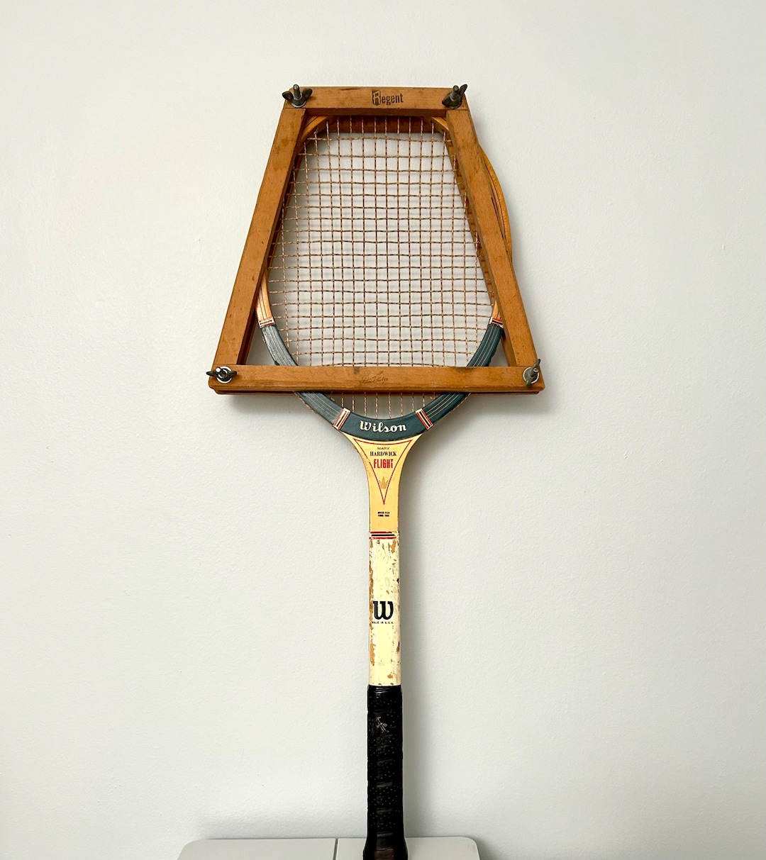 WILSON Tennis Racket. MADE in USA. Mary Hardwick Flight. in Original ...