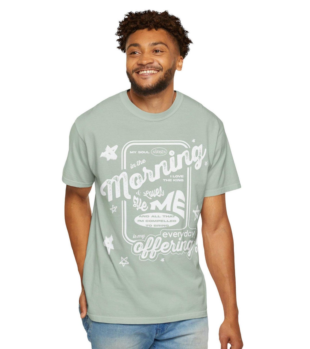 Monday Morning Faith Comfort Tee - Etsy