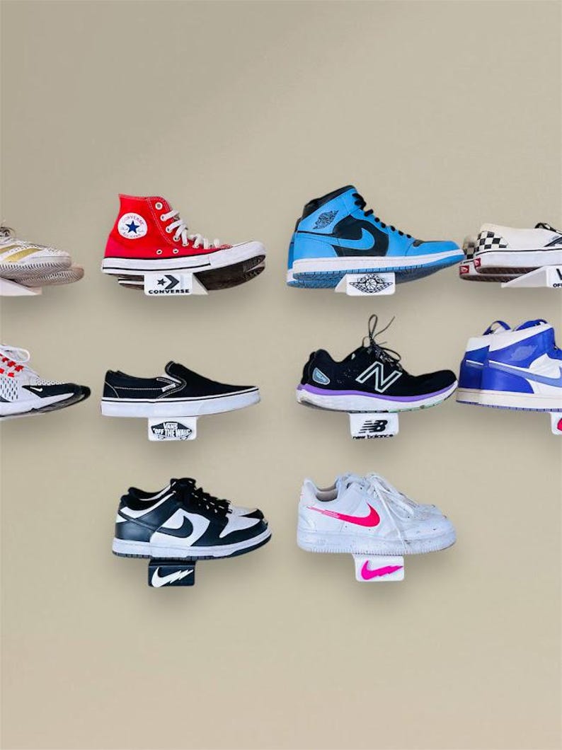 Shoe Display Mount Swappable Logosmagnetic - Etsy