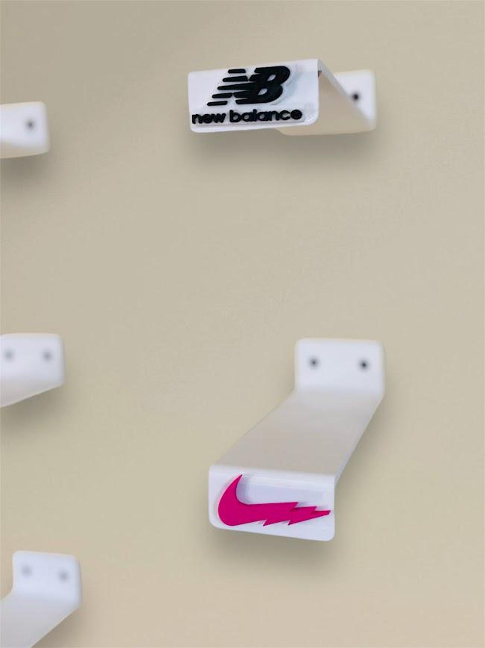 Shoe Display Mount Swappable Logosmagnetic - Etsy