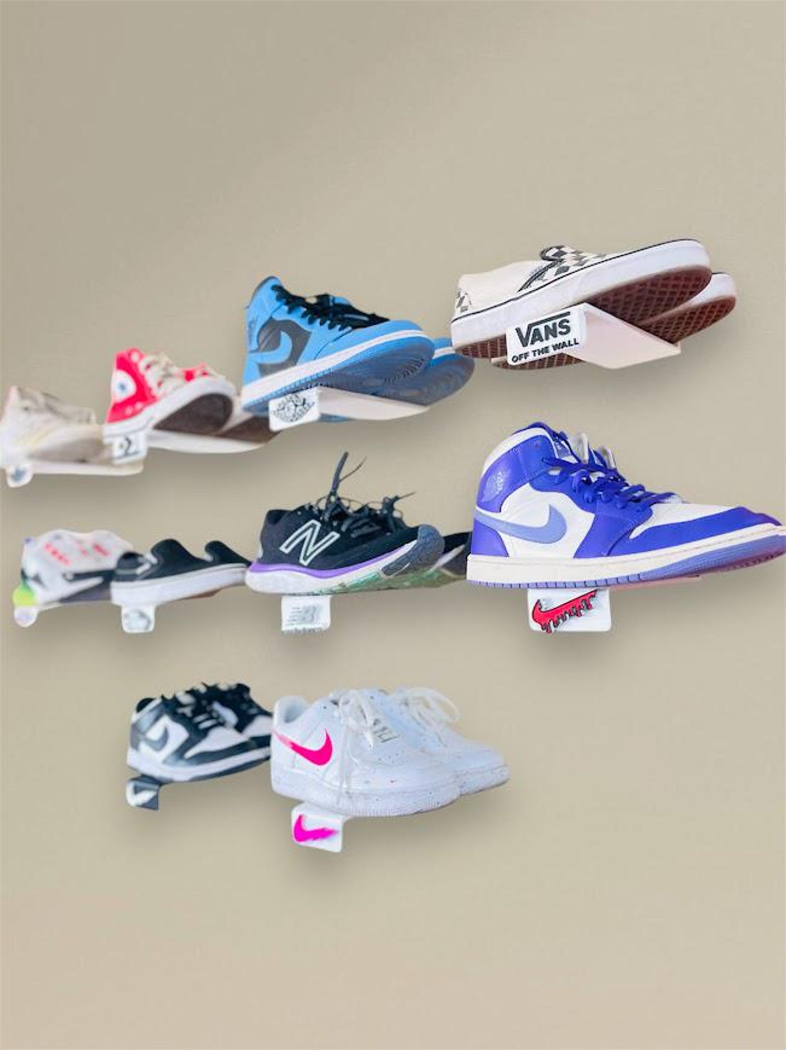 Shoe Display Mount Swappable Logosmagnetic - Etsy