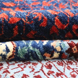 10x10 Deep Red Mamluk Round Area Rug - Deep Red Blue Turkish Style ...