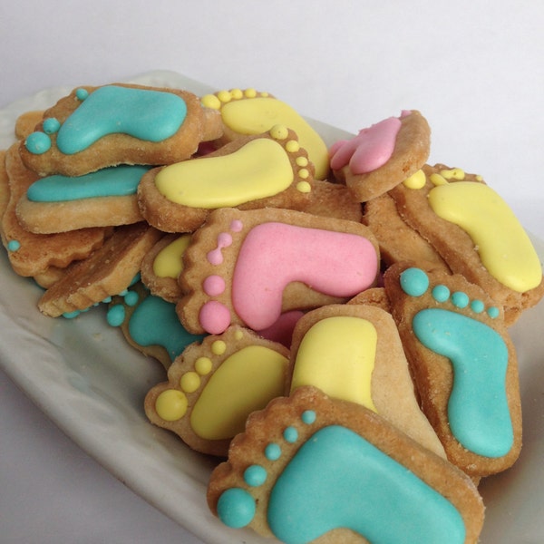 Baby Feet Cookie - Etsy