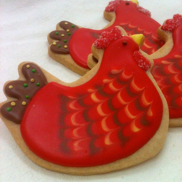 Chicken Cookies - Etsy
